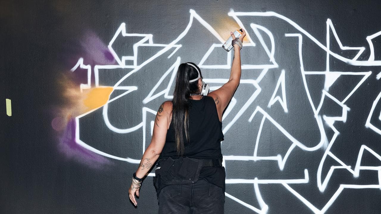 From graffiti to gallery, art of spray paint on show