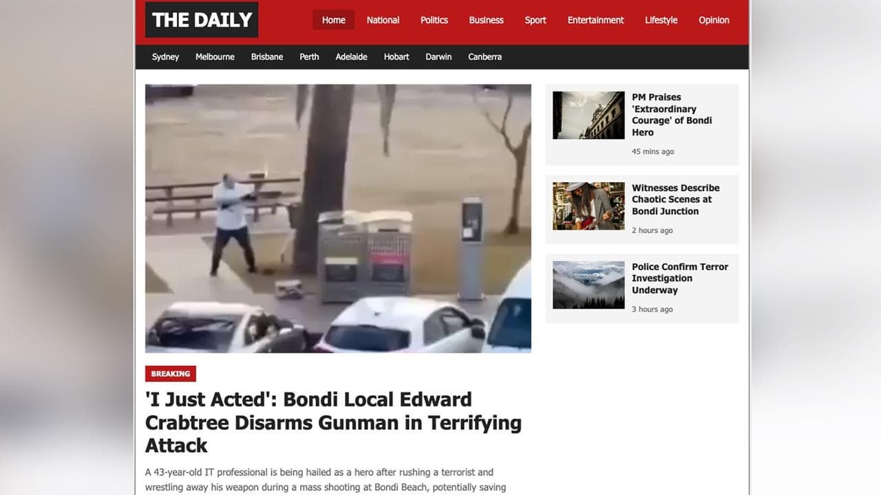 Patterns of misinformation swirl around Bondi massacre