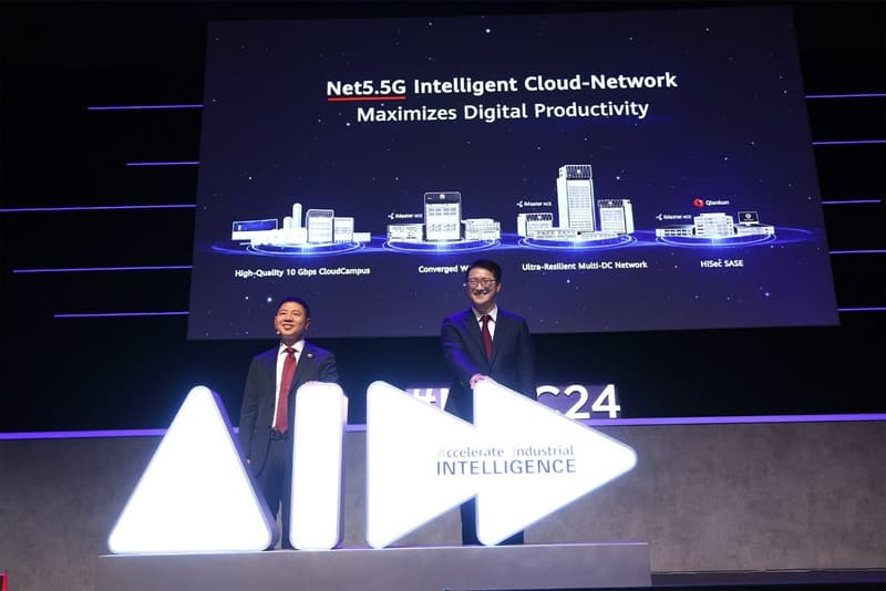Huawei Launches Four Net5.5G Intelligent Cloud-Network…