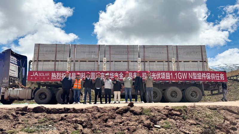 JA Solar Supplies DeepBlue 4.0 Pro Modules for 1.1GW…