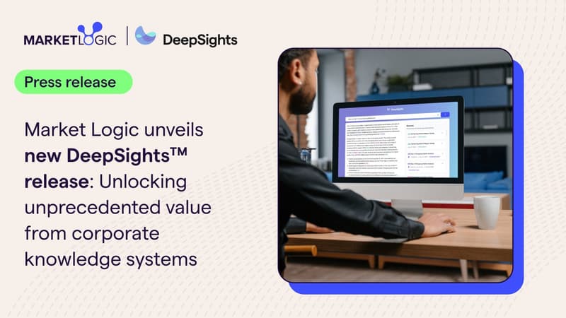 Market Logic Software unveils new DeepSights™ release:…