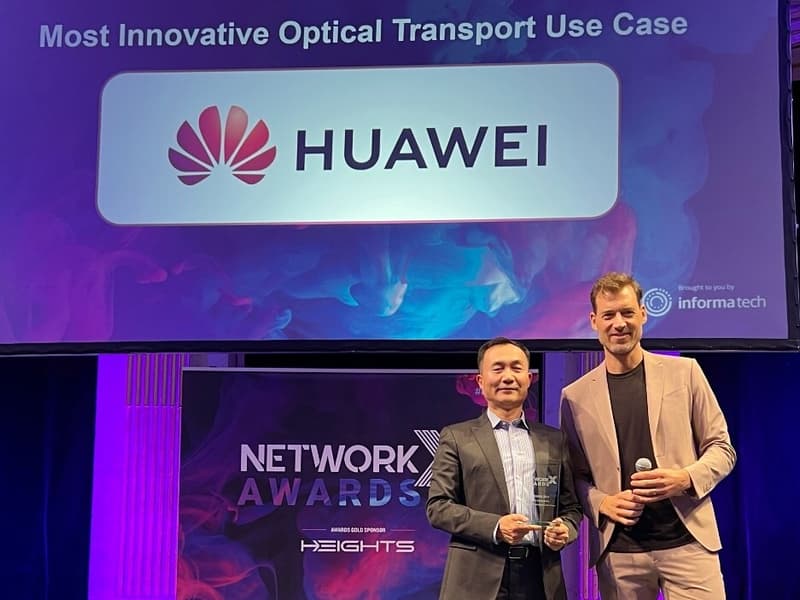 Huawei Wins the "Most Innovative Optical Transport Use…