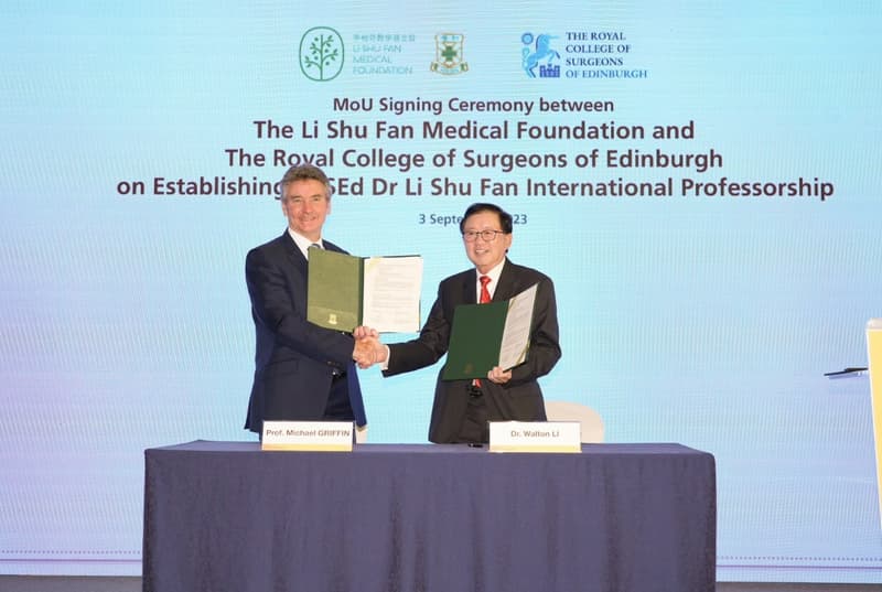 The Li Shu Fan Medical Foundation Donates £1 Million…