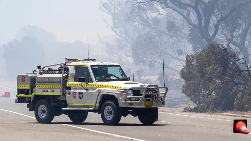 Bushfire warning for WA highway downgraded